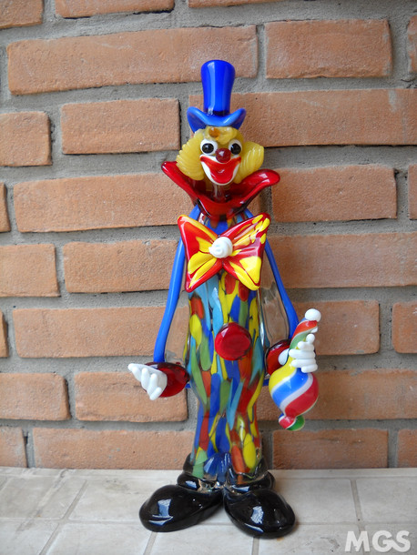 Murano Glass Clowns