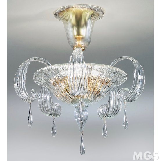 Exquisite Murano Glass Ceiling Lamps | Italian Handcrafted Lighting